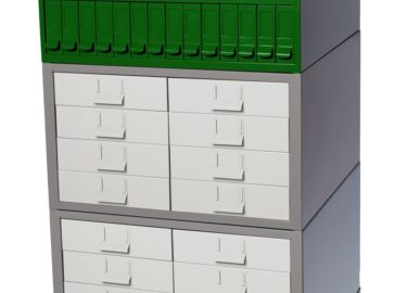 LABSTACK 14-Drawer Vertical Slide Filing Cabinet | Lab Storage Systems ...