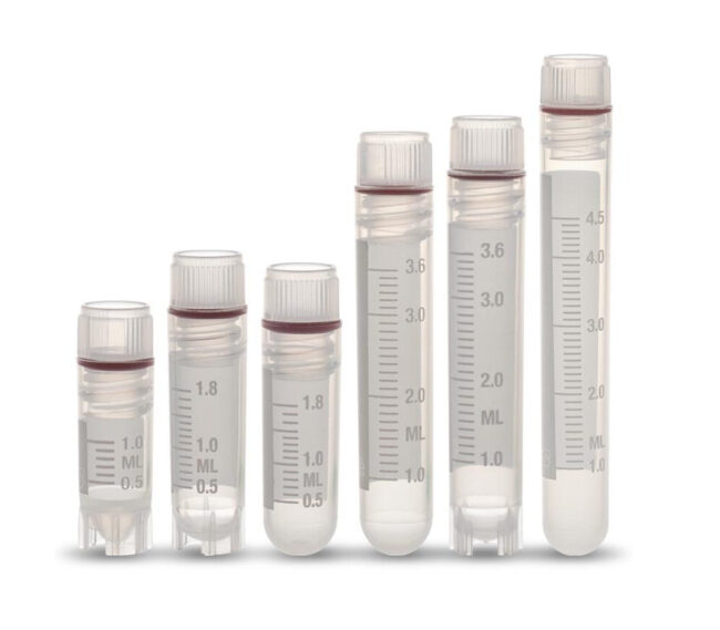 T301 Cryovial® Internal Thread with Silicone O-ring Seal | Lab Storage ...